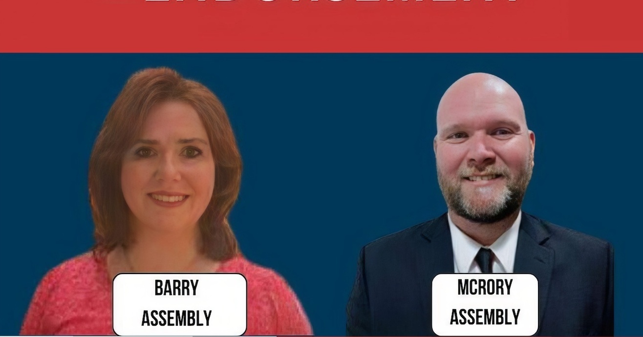 Save The East Coast Gives the Nod to Barry and McRory in LD - 6 For Assembly - EVAS EHT TSAE TSAOC